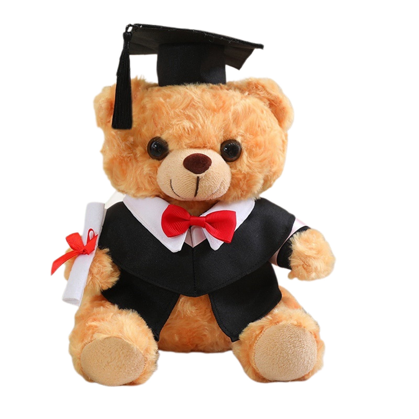 Graduation Bear 2025 with Gown Cap Tassel 9.84in Royal Graduation ...