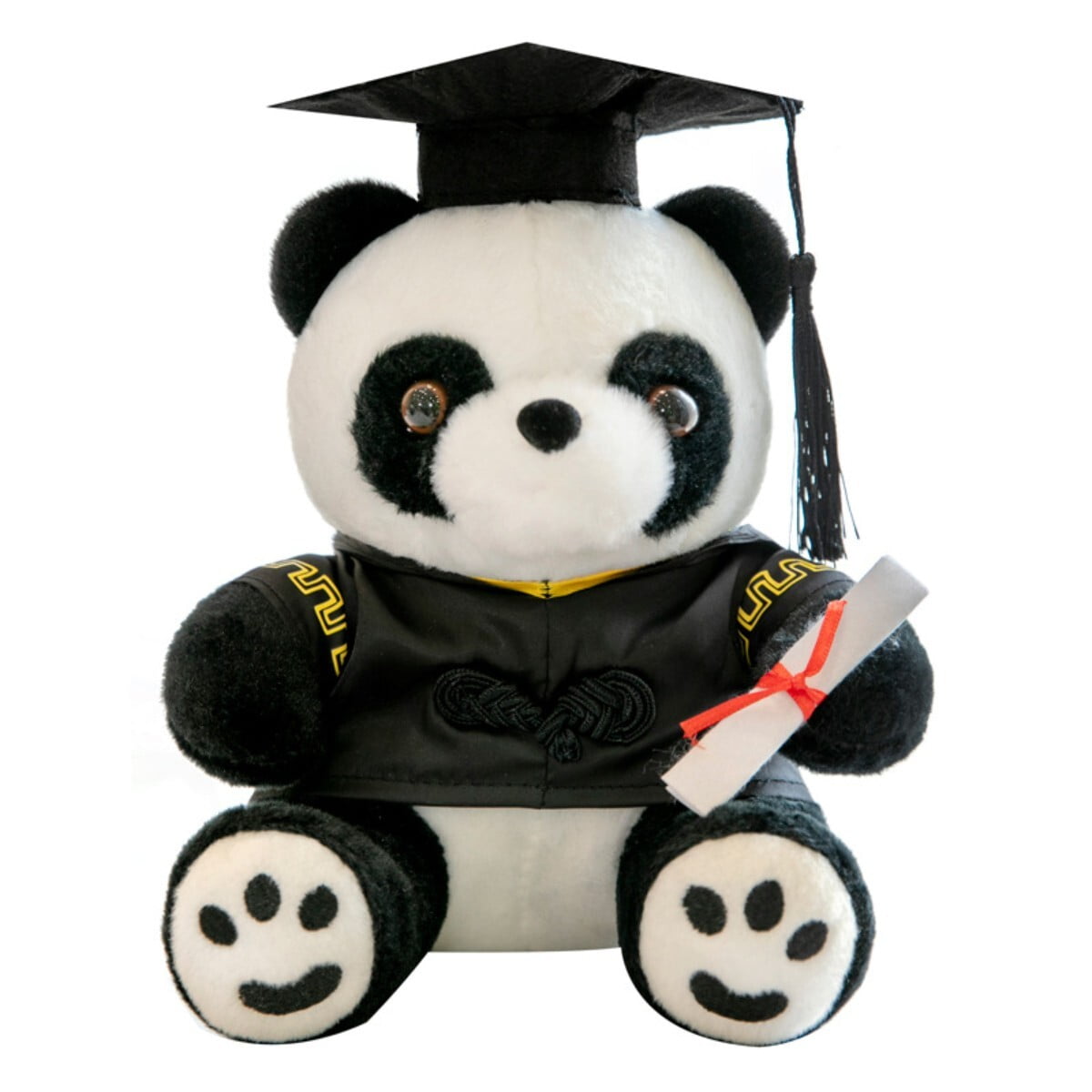 Graduation Bear with Black Cap, Graduation Gift 10 Inch Stuffed Animal ...