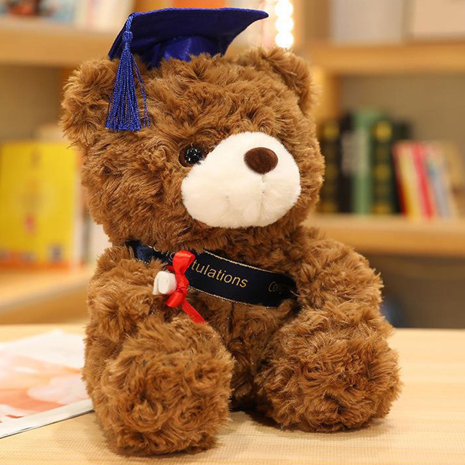 Graduation Bear - Graduation Gift Teddy Bear, Stuffed Plush Toy with ...