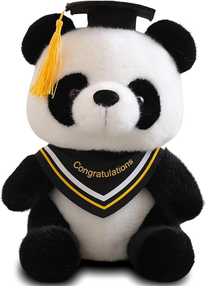 Graduation Bear Panda Stuffed Animal Plushies 2024 graduation gifts 10 ...
