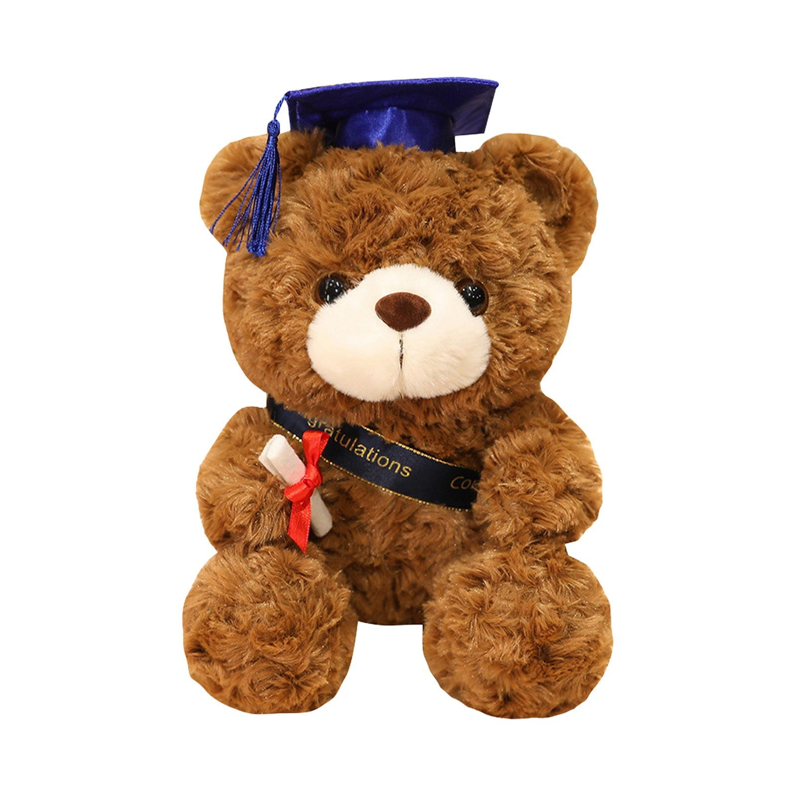 Graduation Bear Plush Gift Stuffed Animal Bear with Grad Cap for Class ...