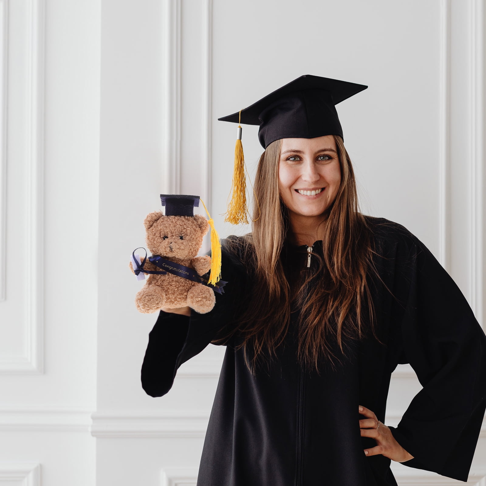 Graduation Bear Plush Stuffed Animal Bear With Cap Congratulation Sash ...