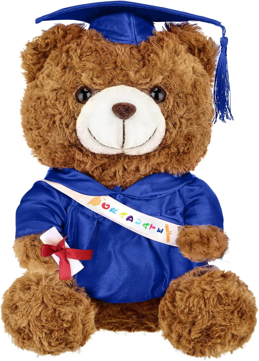 Graduation Bears 2025 Plush Toys, Stuffed Animal Bear with Gown Cap ...