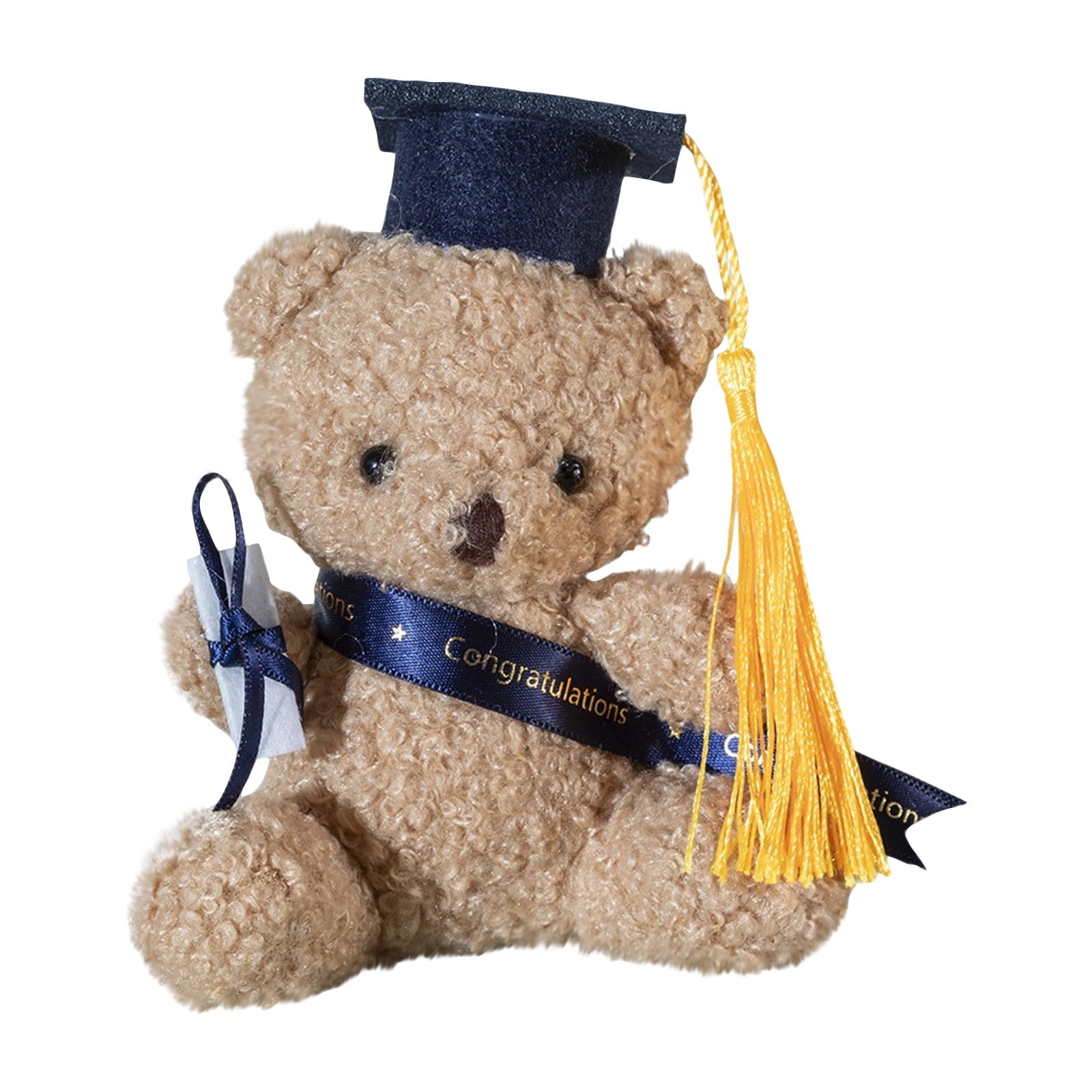 Graduation Bears Class of 2025, 6 Inch Stuffed Animal Bear with Gown ...