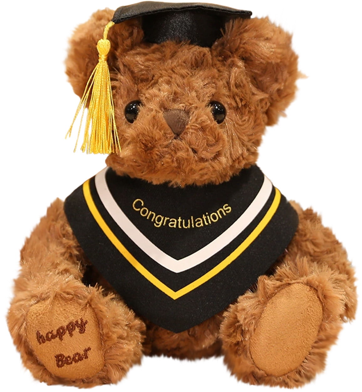 Graduation Bears Class of 2025, 8 Inch Graduation Bear Stuffed Toy with ...