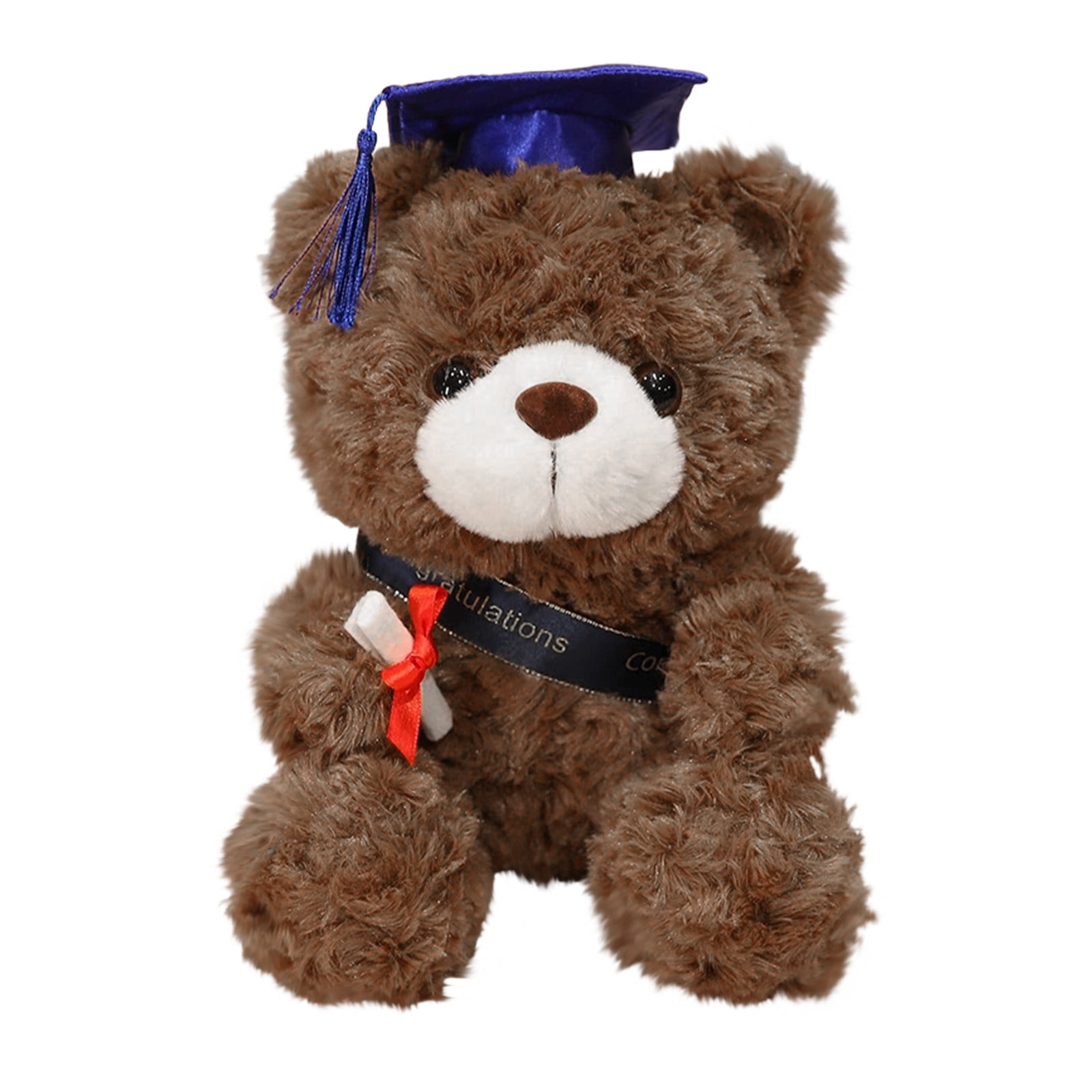 Graduation Bears Class of 2025, 12 Inch Graduation Brown Stuffed Love ...