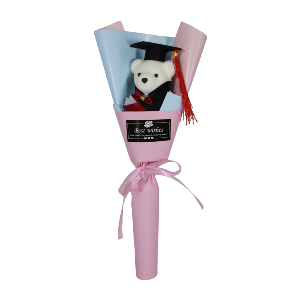 Graduation Bouquets for Graduates Student Teacher Doctor Bear Bouquets ...