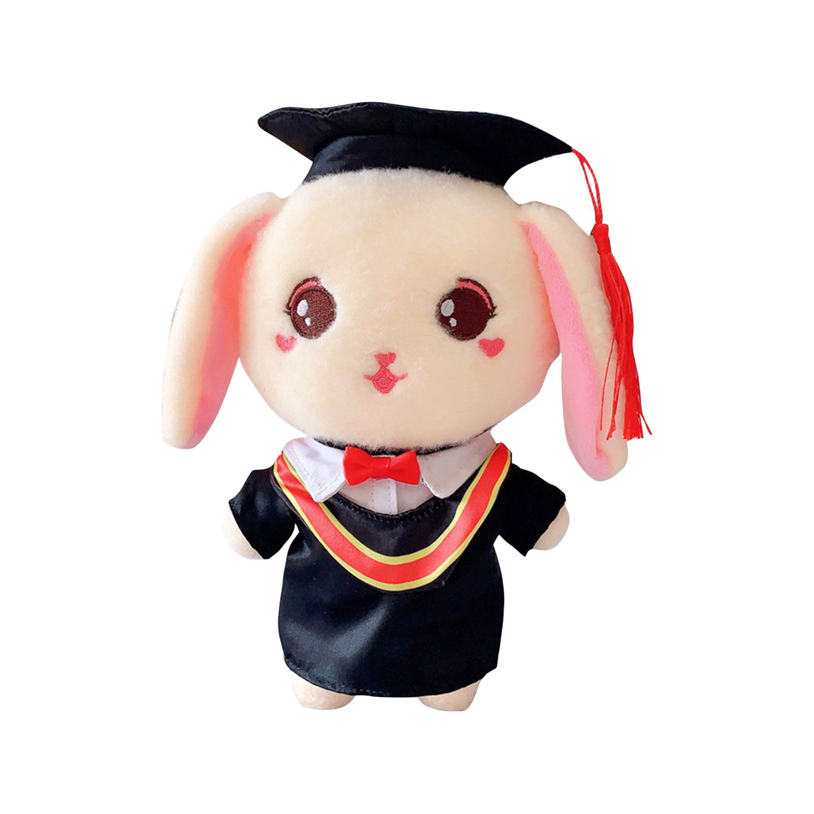 Graduation Bunny Decorations Cute Plush Dr. Rabbit Suit Congratulations ...