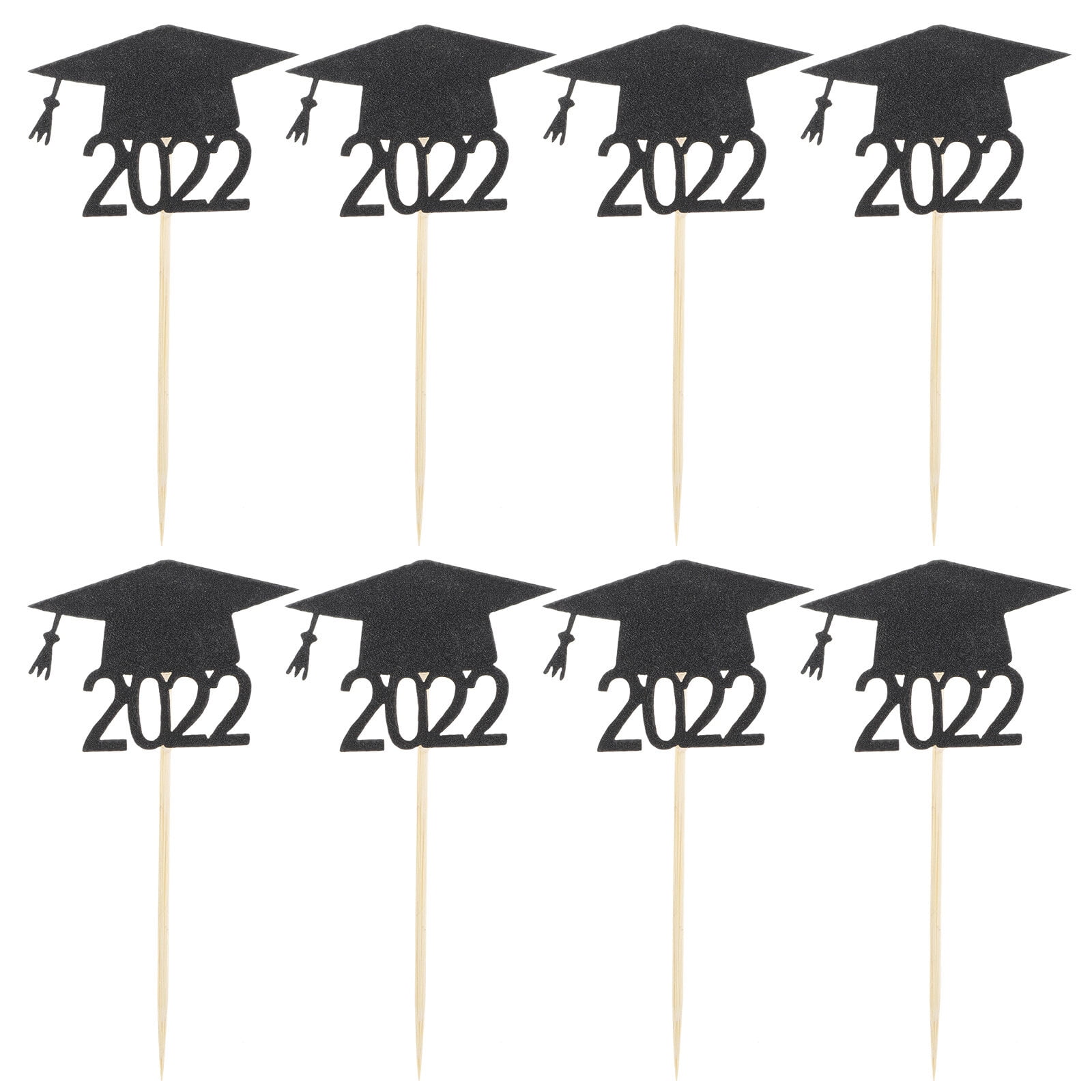 Graduation Cake Cupcake Topper Grad Party Picks Toppers Class Supplies ...