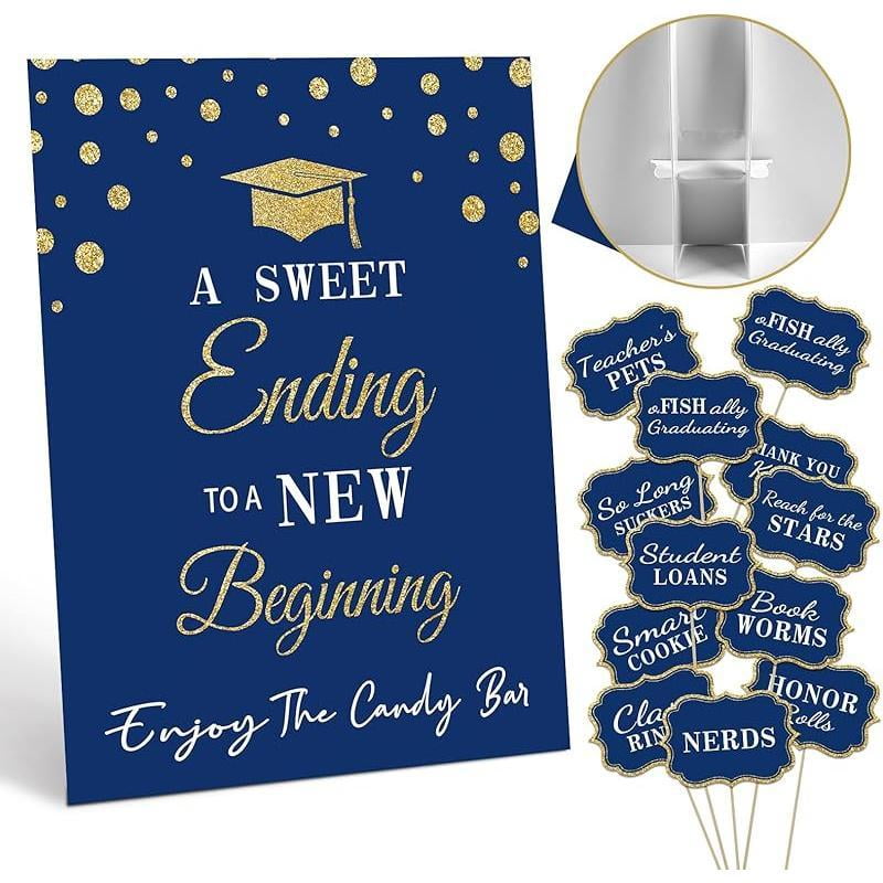 Graduation Candy Buffet Labels for Grad Party Decorations, Graduation ...