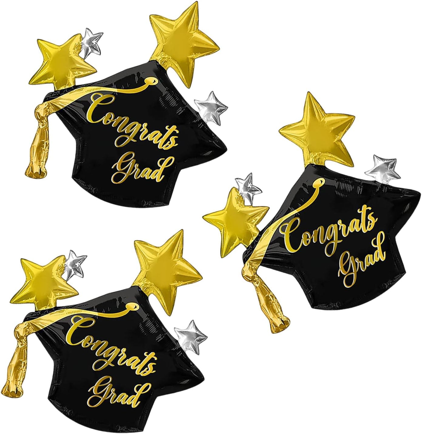 Graduation Cap Balloon, Graduation Mylar Foil Balloon, Graduation Cap ...