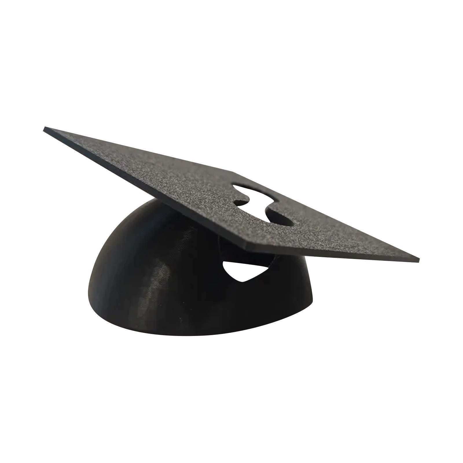Graduation Cap Card Holder Elegant Black Display Stand for Memorable ...