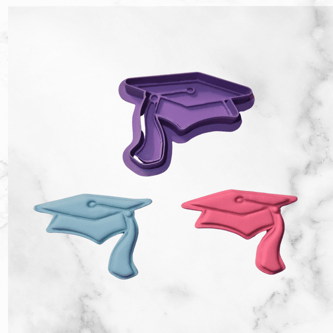 Graduation Cap Cookie Cutter and Stamps - Walmart.com