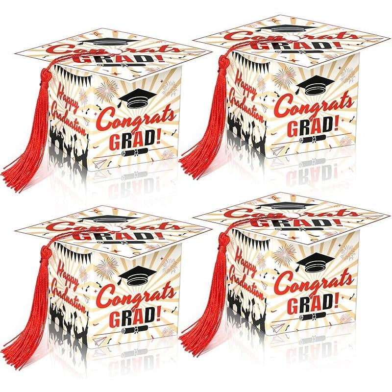 Graduation Cap Gift Boxes with Tassel, 32pcs Class of 2025 Graduation ...