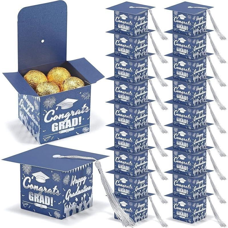Graduation Cap Gift Boxes with Tassel, 32pcs Class of 2025 Graduation ...
