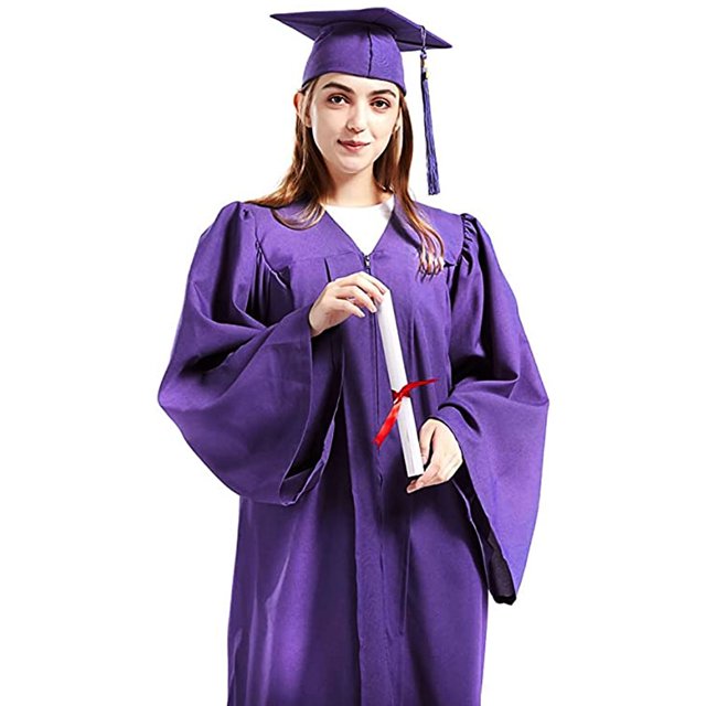Graduation Cap Gown 2024 Charm for Adults College High School Graduates ...