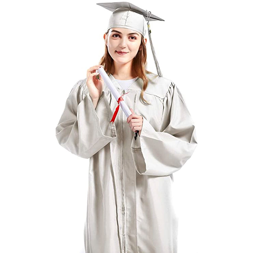 Graduation Cap Gown 2023&2024 Year Charm Master Regalia for Adult ...