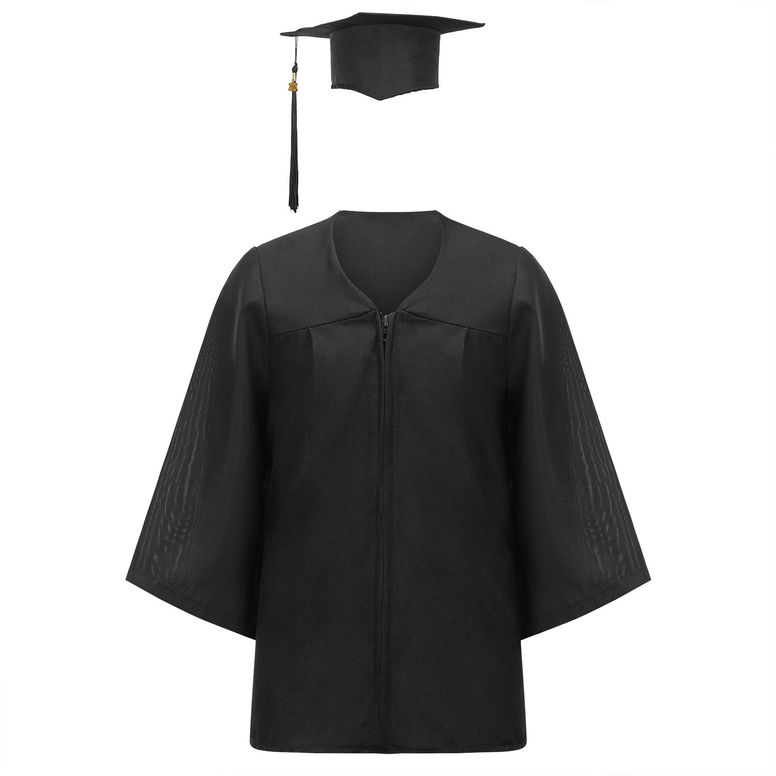 Graduation Cap and Gown 2025 for Kids Boys Girls Suit Kindergarten ...