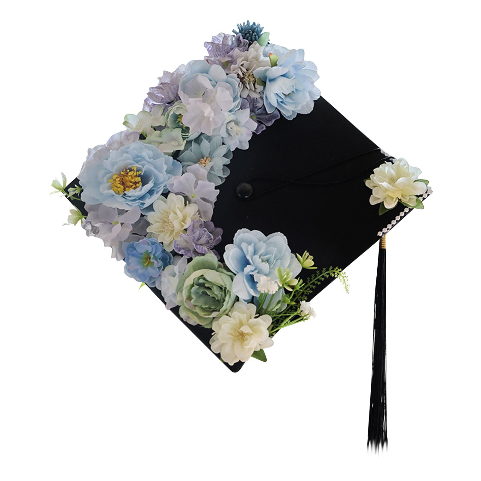 Graduation Cap Graduation Hat Ornament Graduation Cap Flower Decoration ...