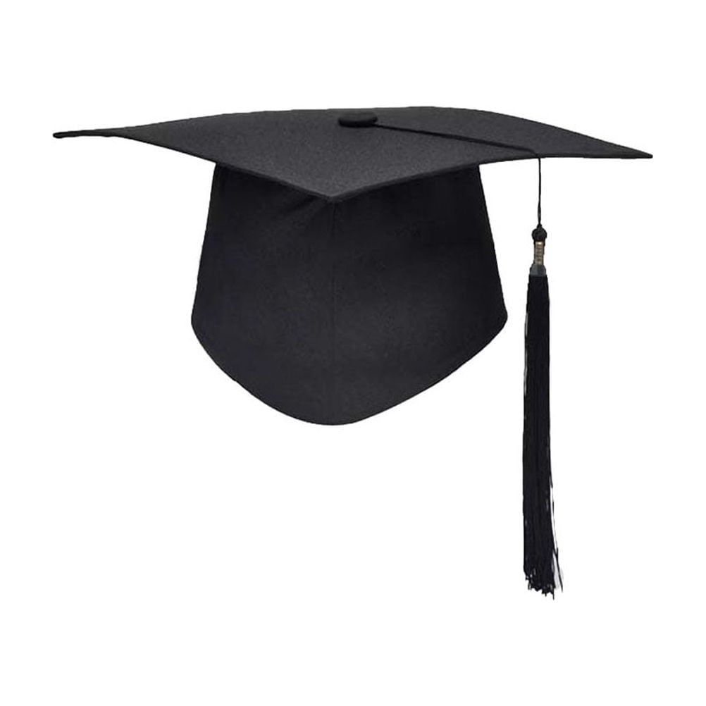 Graduation Cap Hat 2022 Black Gown College Adult Academic Caps Square ...