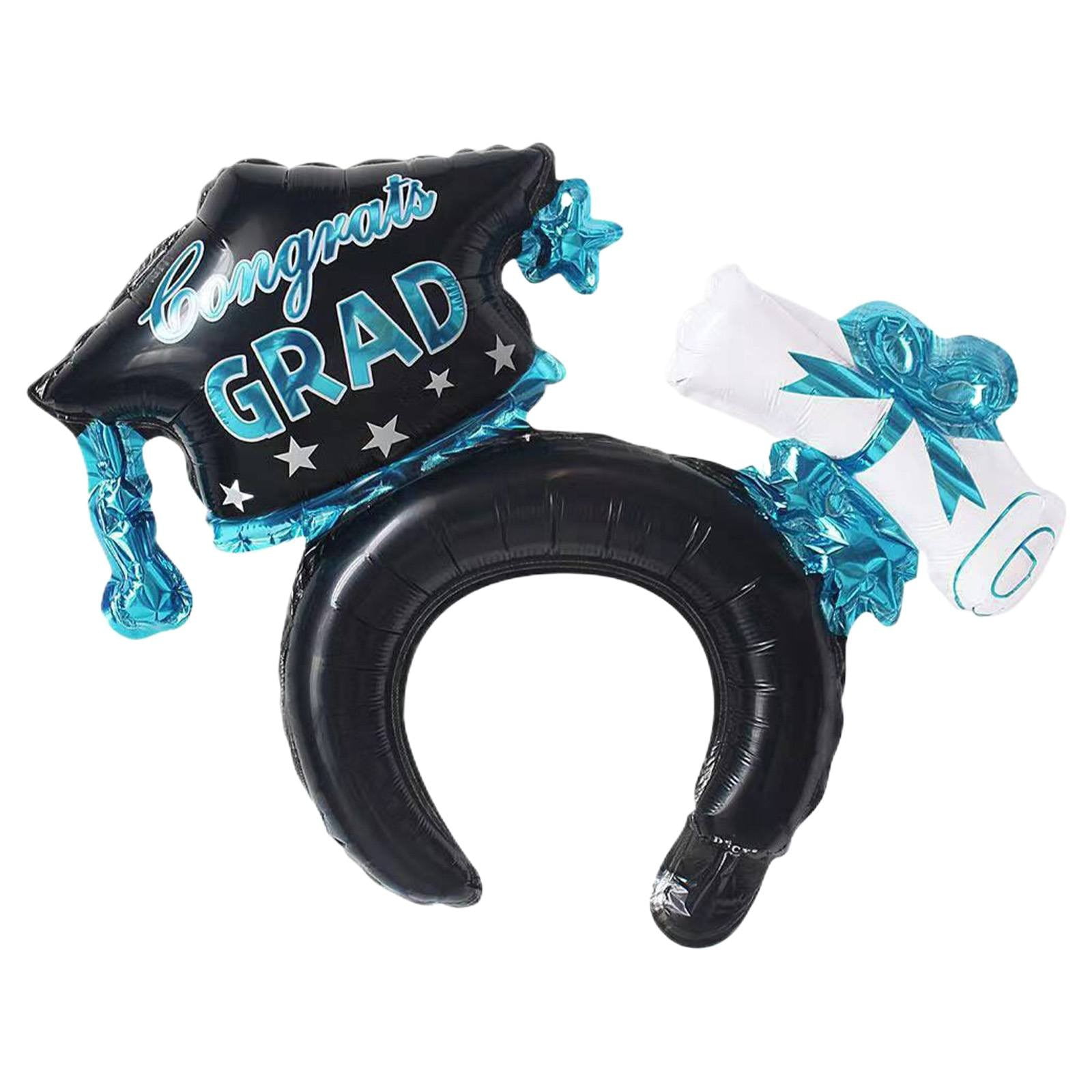 Graduation Cap Headband Kids' Graduation Doctor Cap & Aluminum Balloon ...