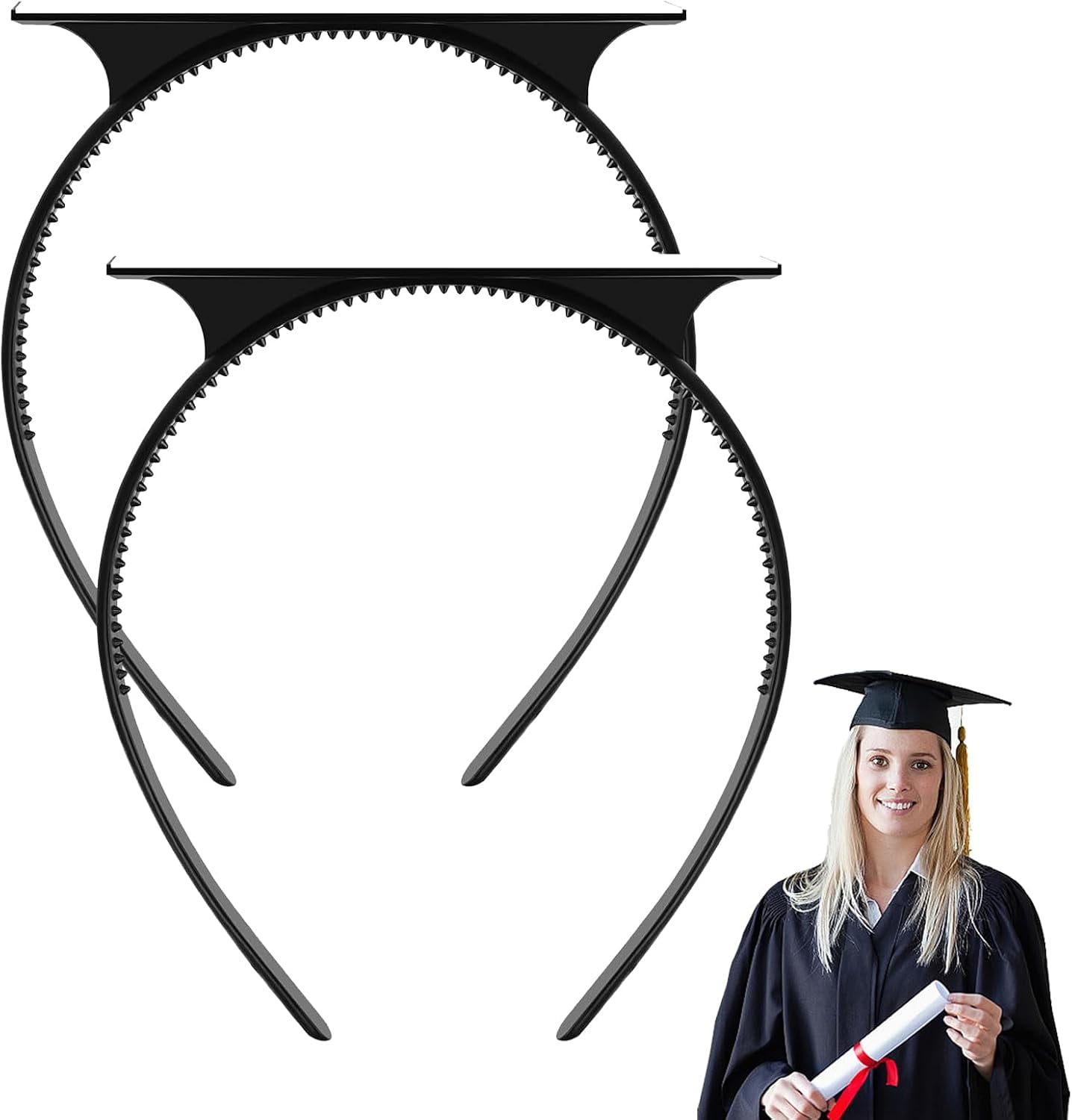 Graduation Cap Headband Secures Your Graduation Cap,Graduation Cap Hack ...