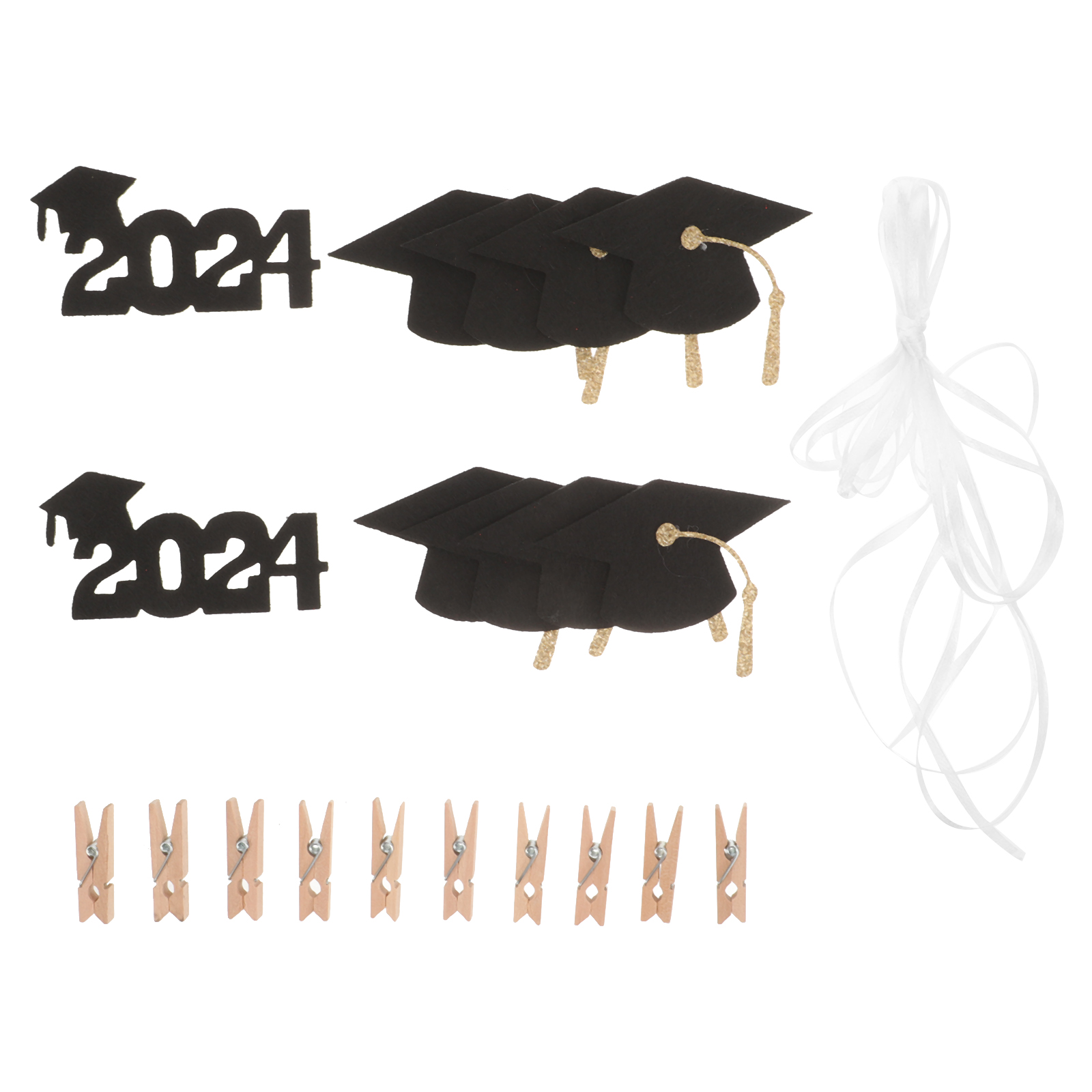 Graduation Cap Photo Holder Clip Ins Photo Clips for Picture Ring ...