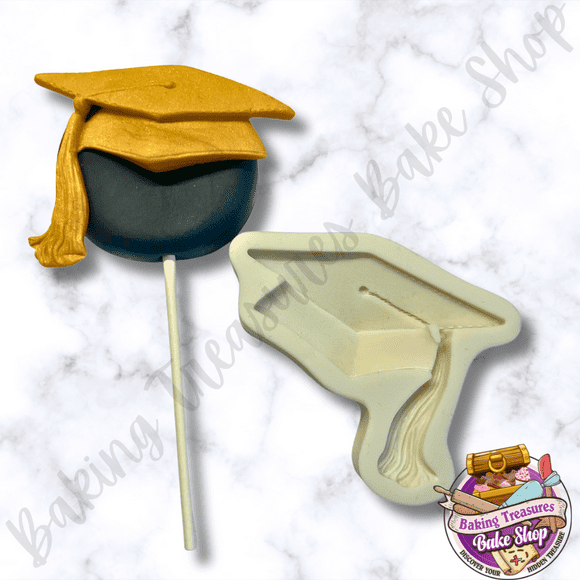 Graduation Cap Lollipop Mold