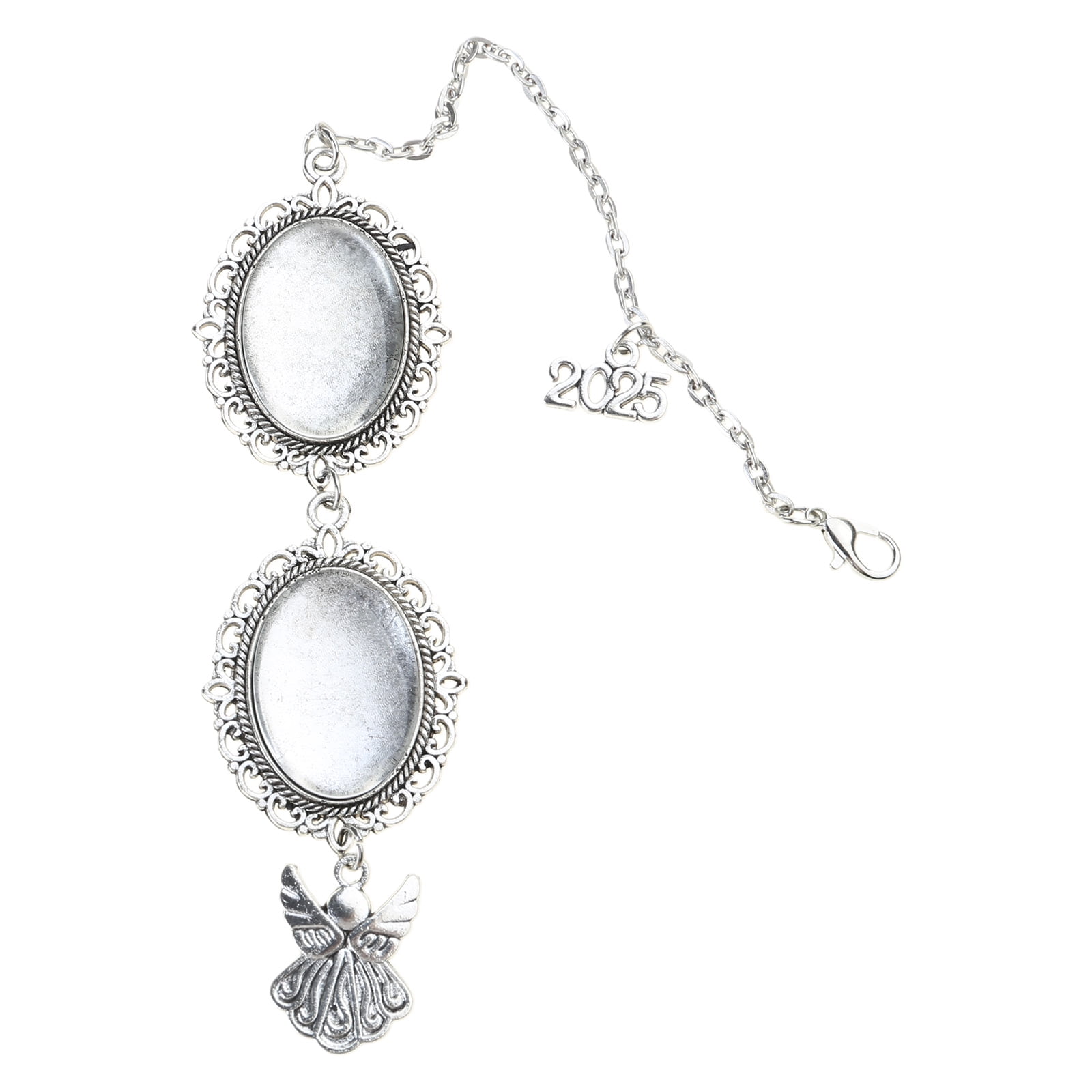 Graduation Cap Tassel Memorial Photo Charm Pendant Oval Antique Photo ...