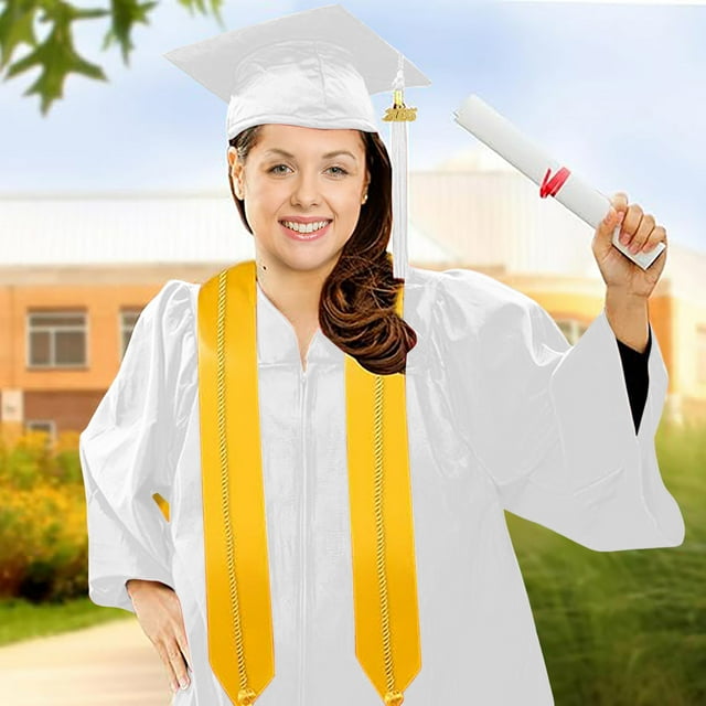 Graduation Cap and Gown 2025 Set with Tassel Honor Cord Graduation ...