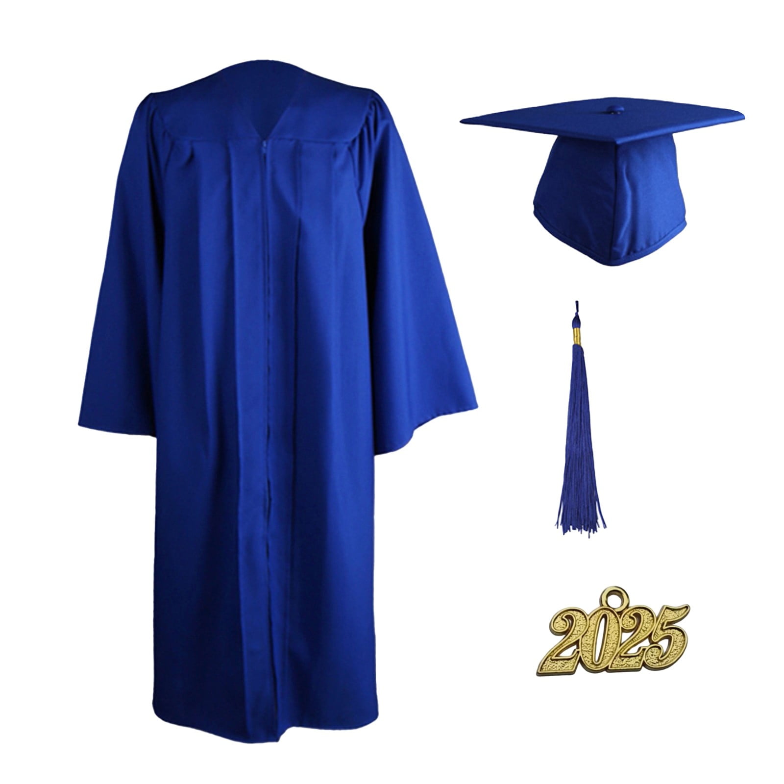 Graduation Cap and Gown Class of 2025 Set Bulk with Tassel for High ...