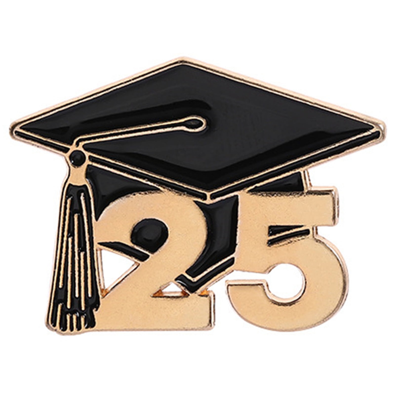 Graduation Caps Brooch Set Elegant Alloy Hat Lapel Pins Graduation Hat ...