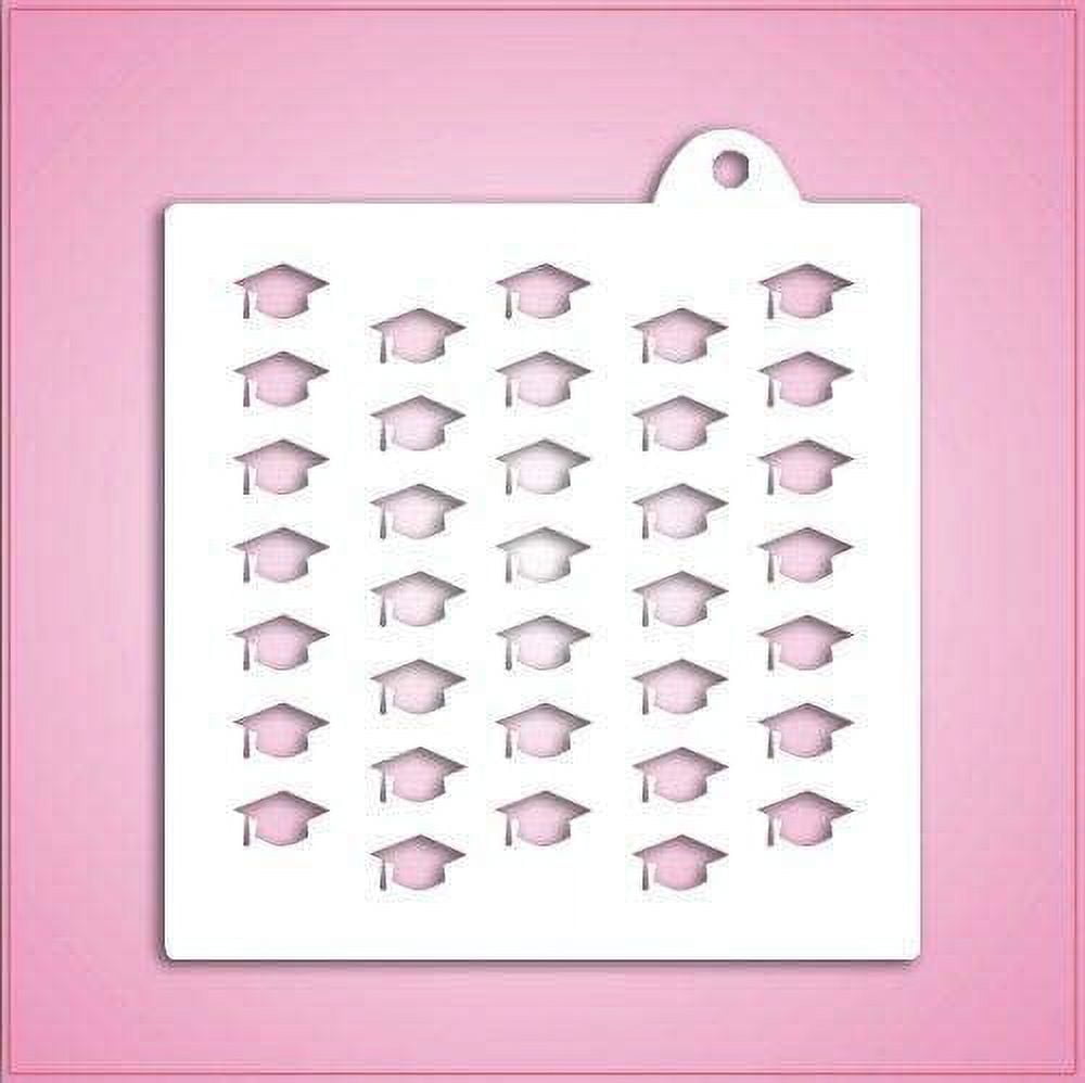 Graduation Caps Pattern Stencil - Walmart.com