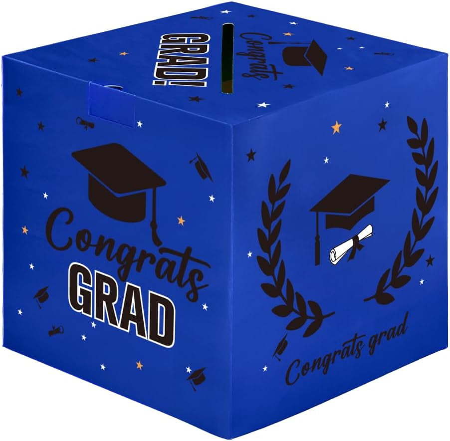 Graduation Card Box, 2025 Graduation Party Decorations, Card Boxes for ...