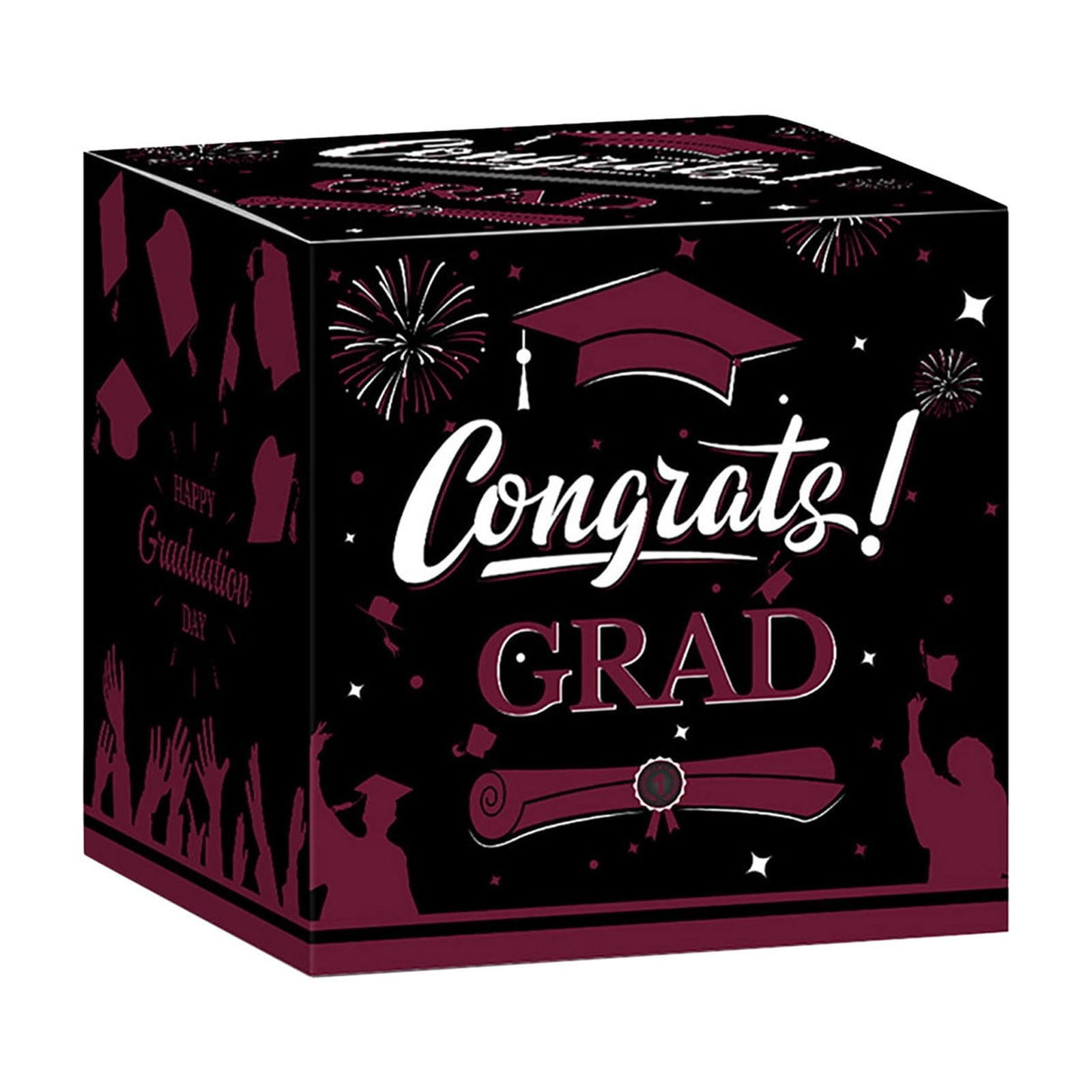 Graduation Card Box 2025 Graduation Party Decorations Foldable Money ...