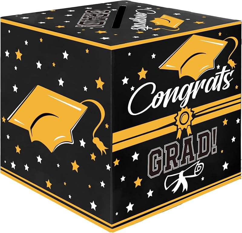 Graduation Card Box, 2025 Graduation Party Decorations, Graduation Box ...