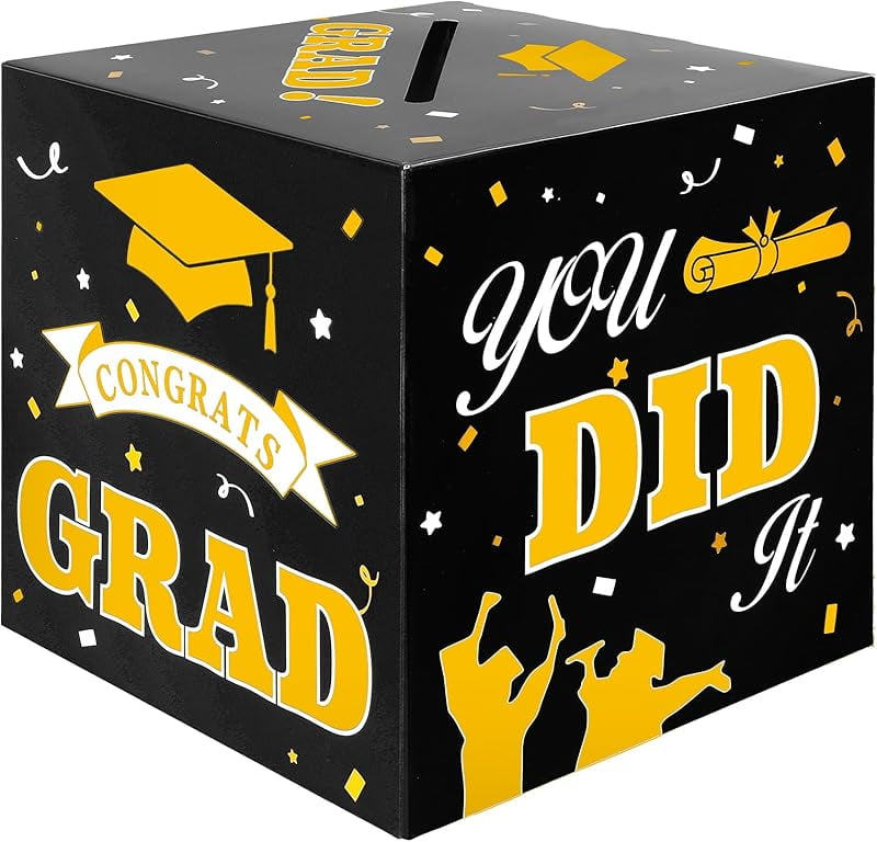 Graduation Card Box, 2025 Graduation Party Decorations, Graduation Box ...