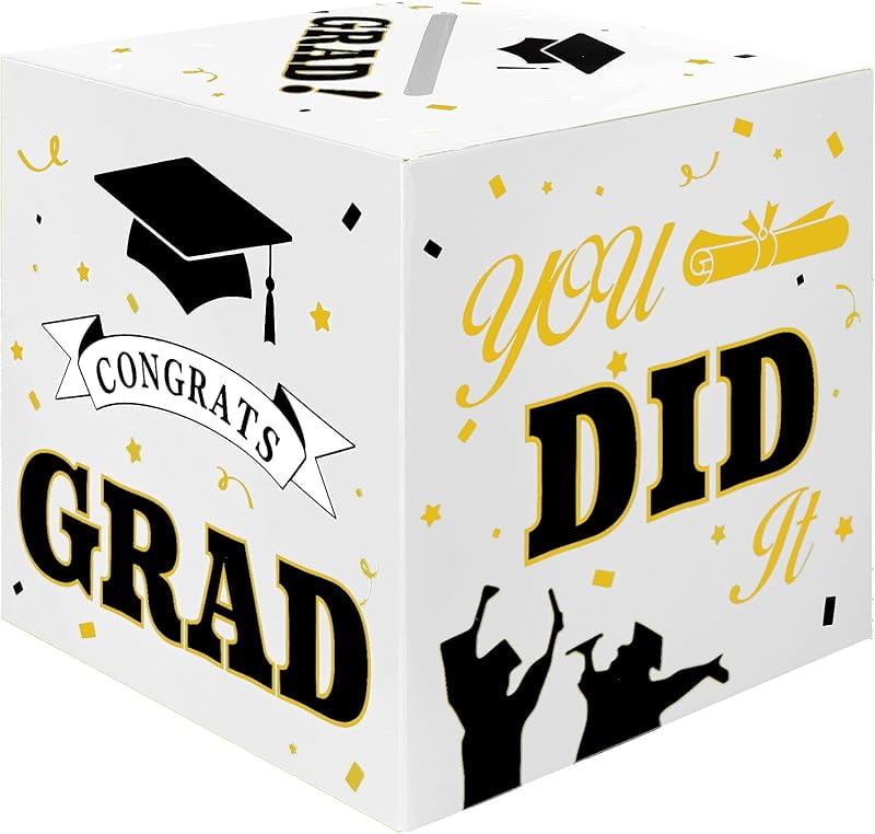 Graduation Card Box, 2025 Graduation Party Decorations, Graduation Box ...