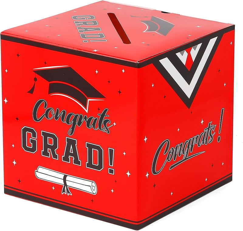 Graduation Card Box 2025 Graduation Party Decorations Graduation Card ...