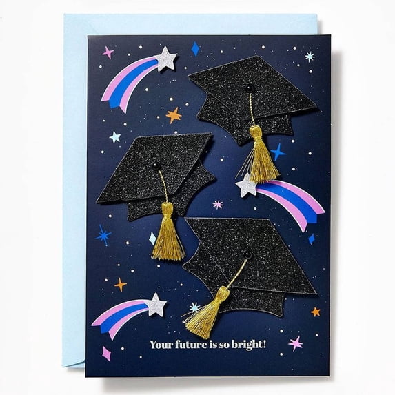 Graduation Card for Congratulating Grads – “Your Future is So Bright ...