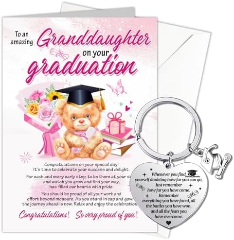 Graduation Card Granddaughter, Congratulations Card Granddaughter ...