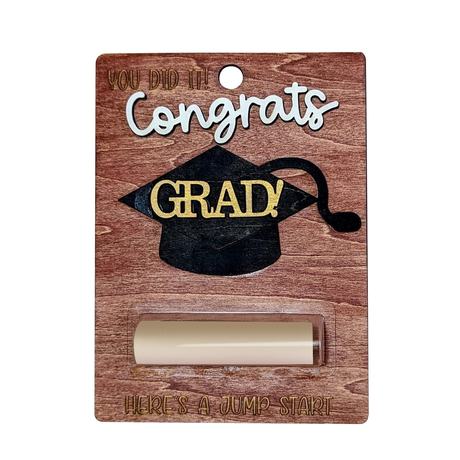Graduation Card Red Unique Graduation Cards 5.9*7.9Inch Wooden ...