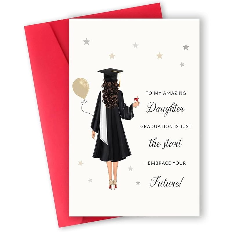 Graduation Card for Daughter – Inspirational Design with Graduate ...