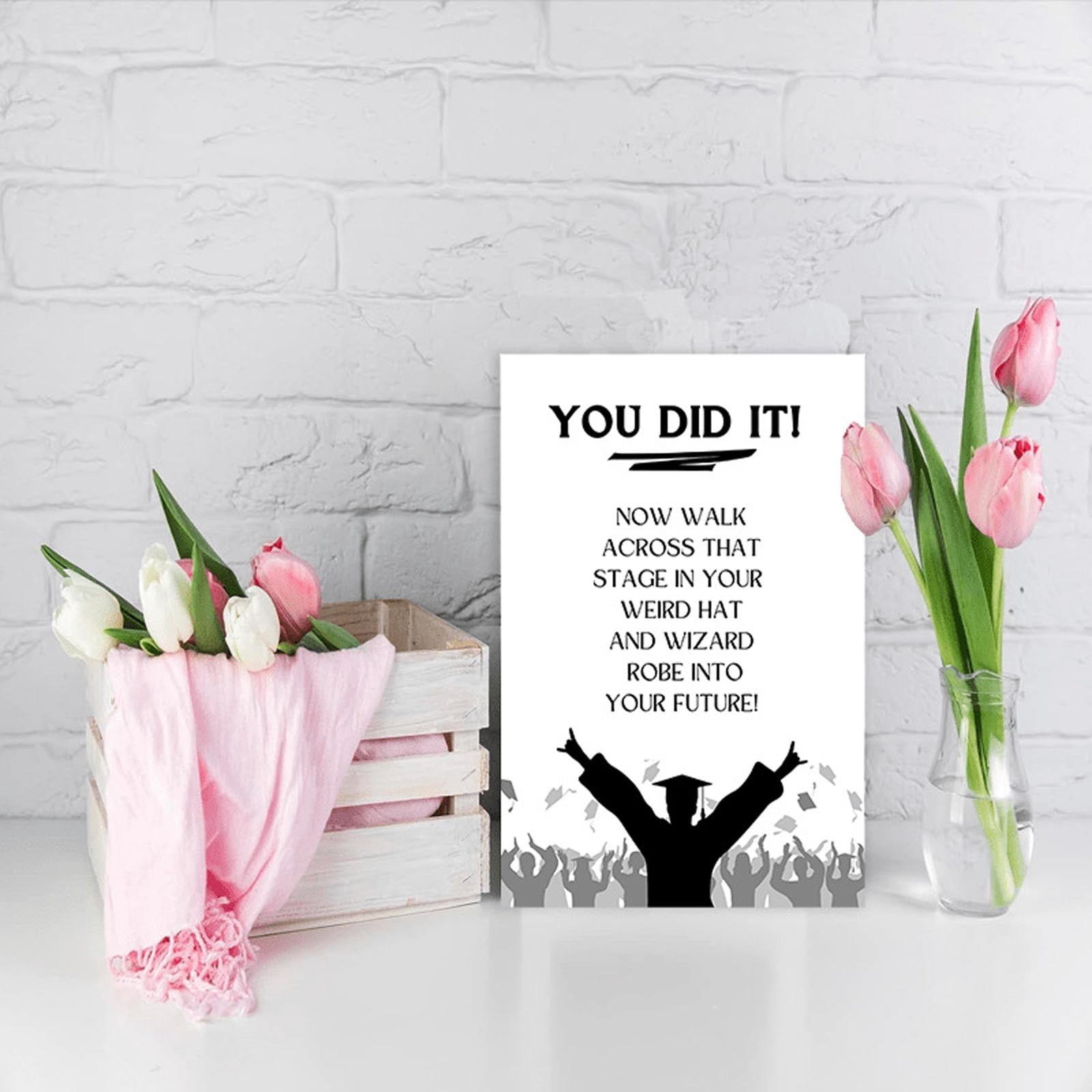Graduation Cards, 5 Inch Cartoon Character Greeting Card With Envelope ...