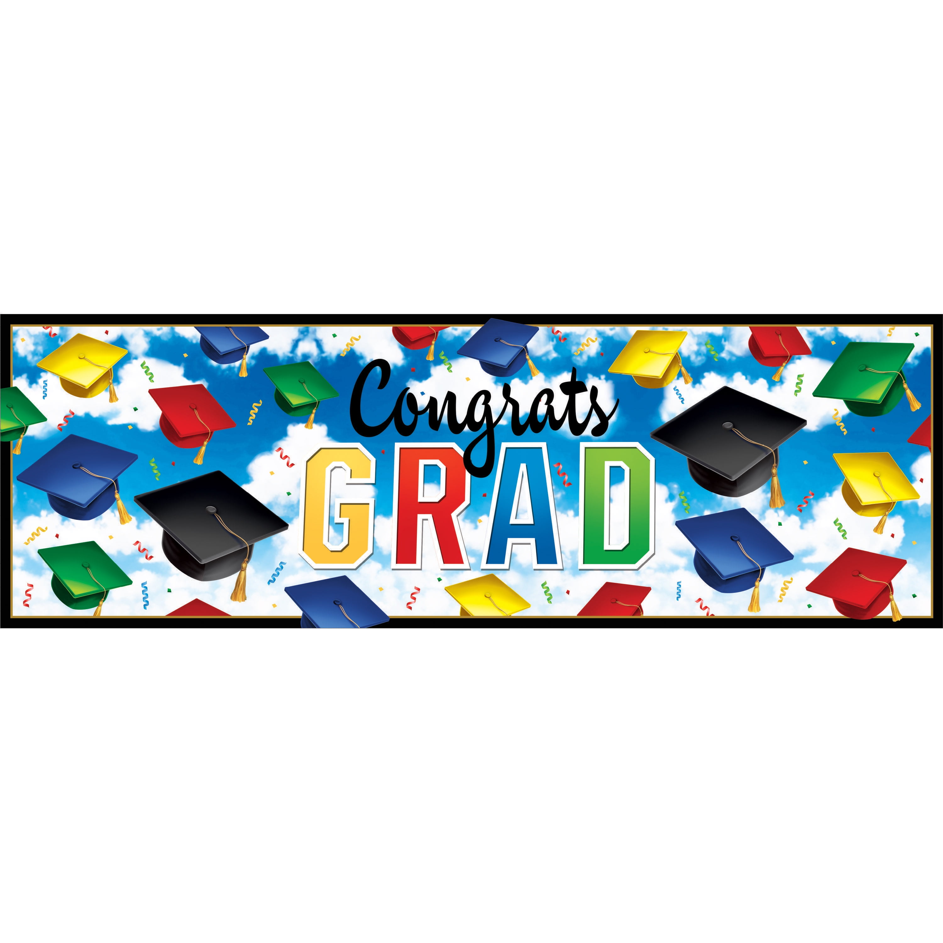Graduation Celebration Giant Party Banner - Walmart.com