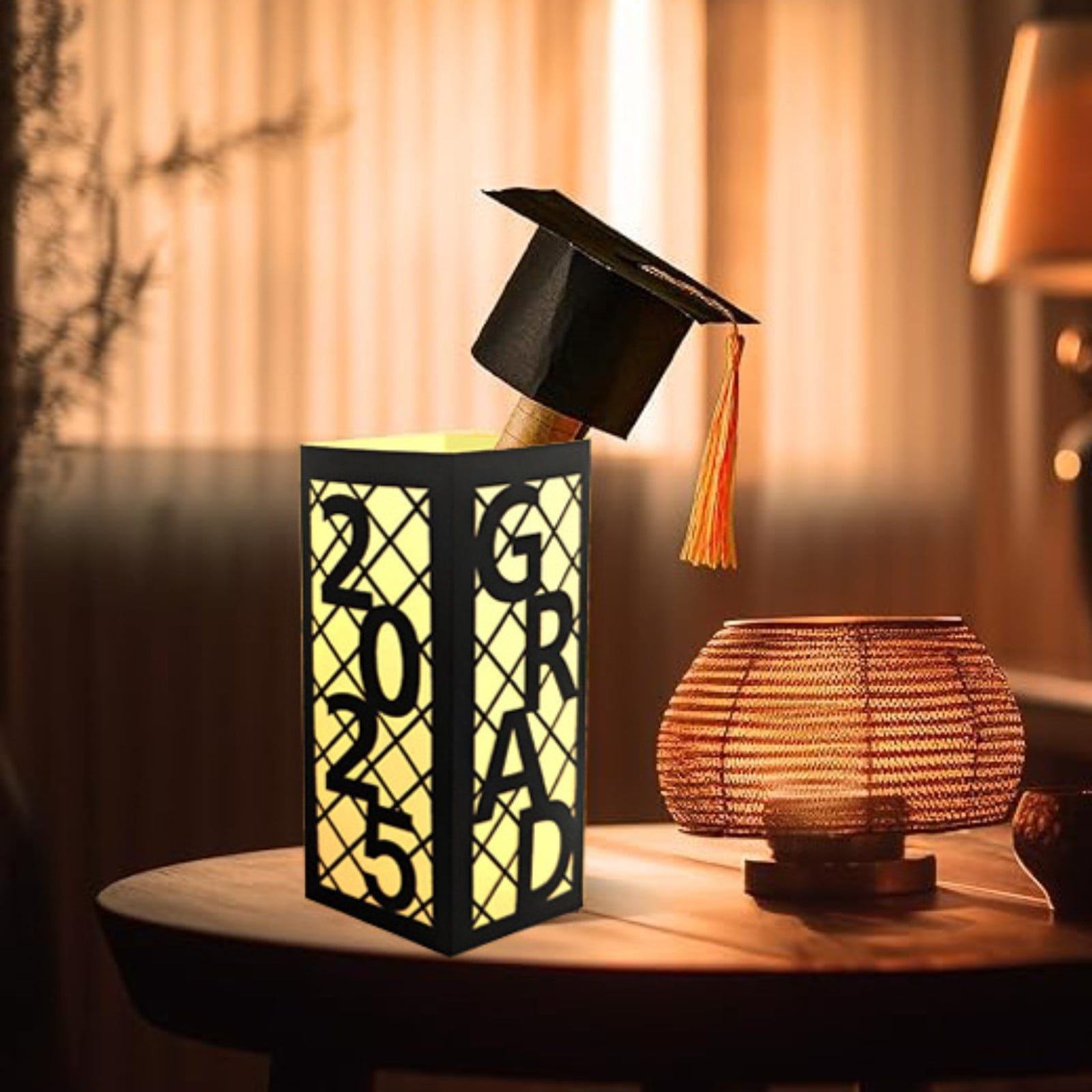 Graduation Centerpieces- Class of 2025 Graduation Lantern Boxes for ...