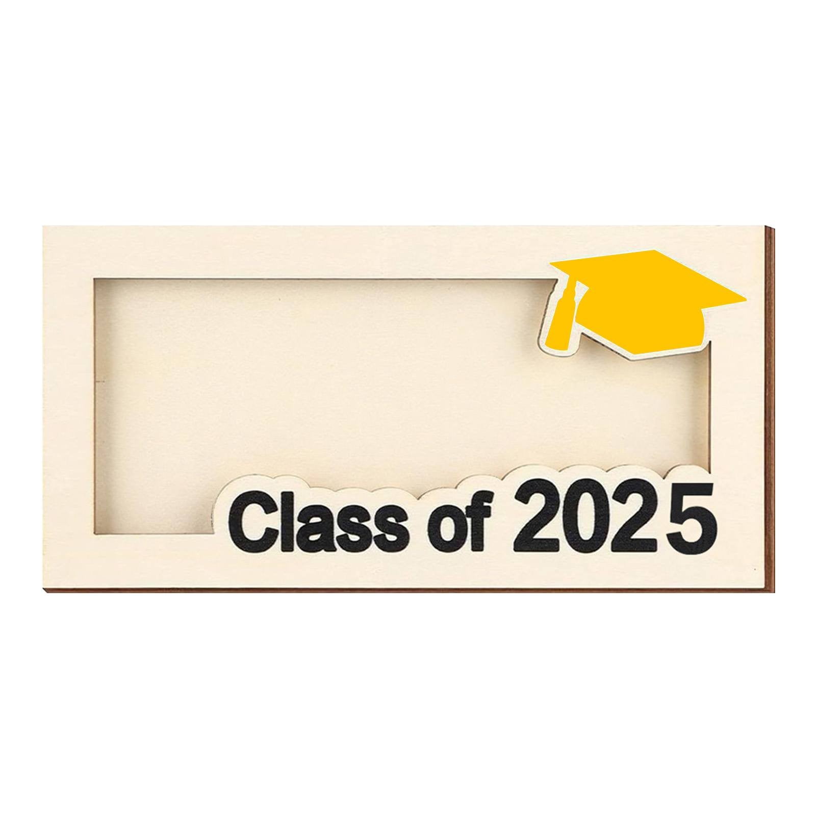 Graduation Class Of 2025 Holder Wooden Graduation Card Box Holder DIY ...