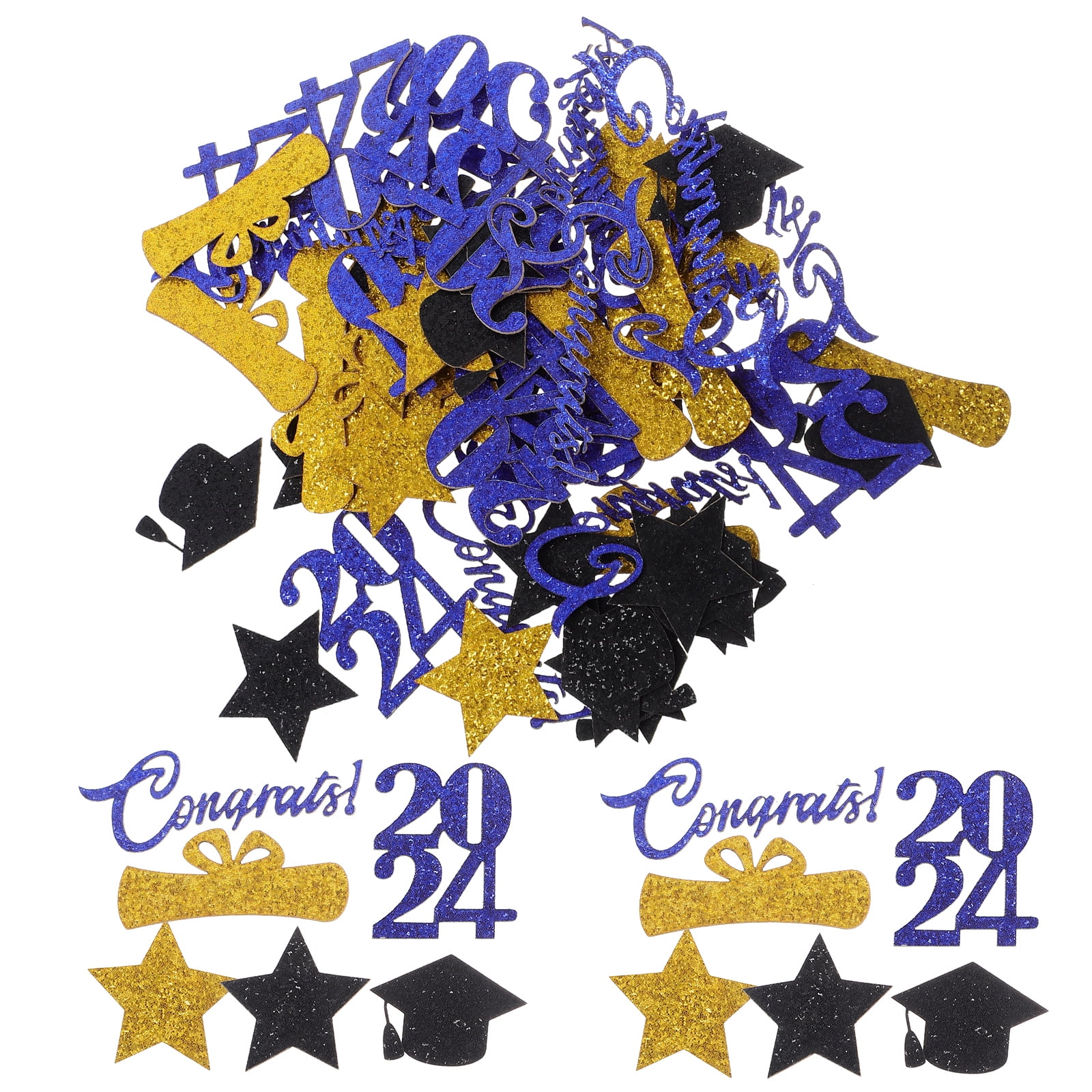 Graduation Confetti Party Decoration Table Scatter Decorations Gold ...