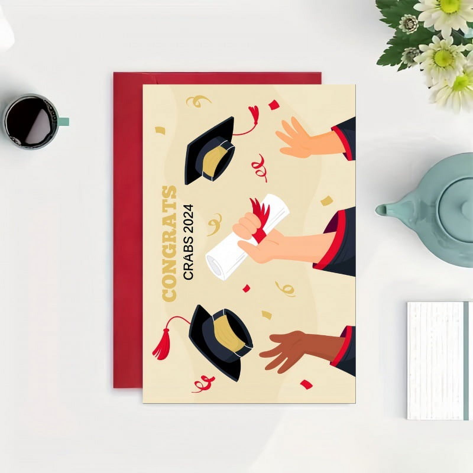 Graduation Congratulations Card - Fun & Festive Design for Class of ...