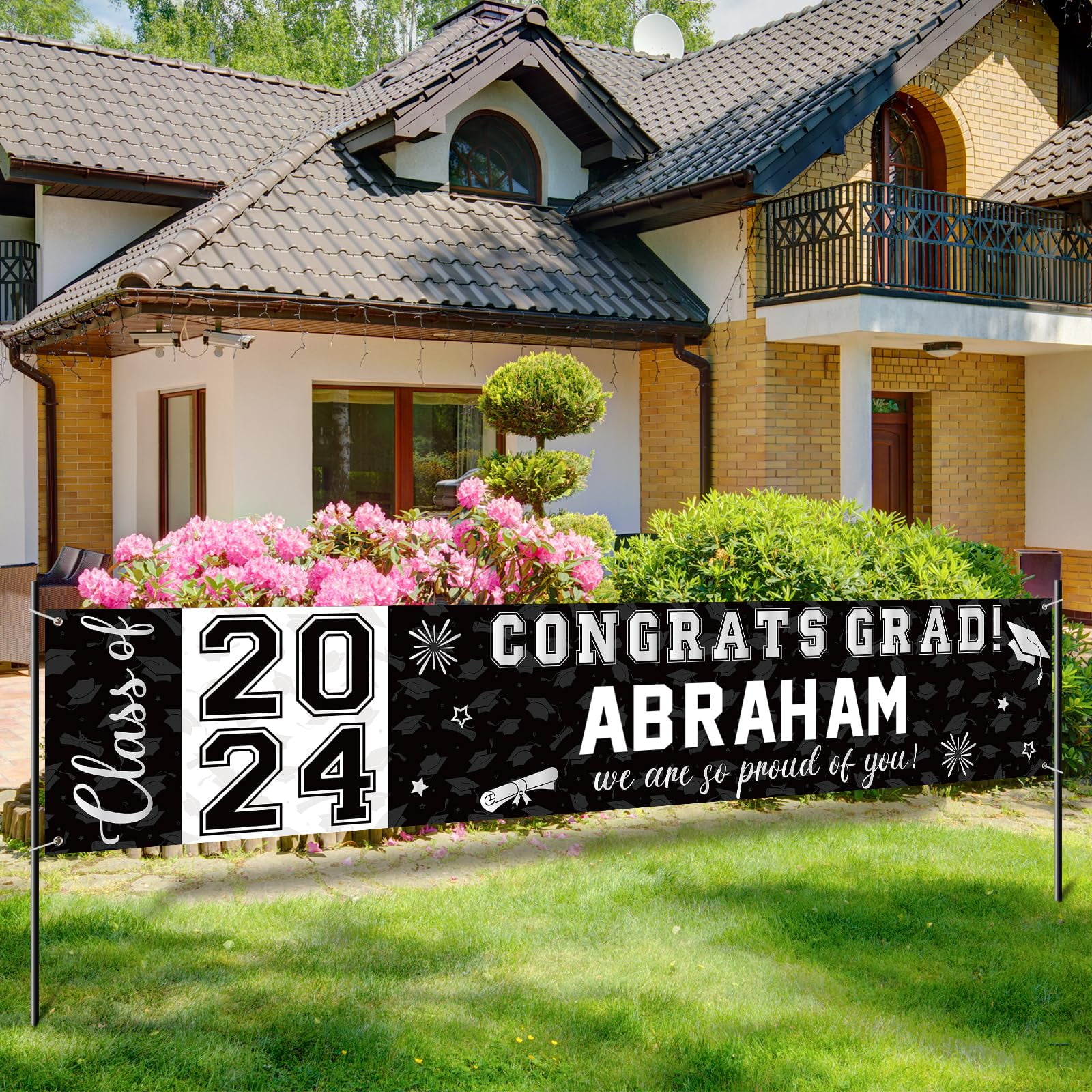 Graduation Congratulations Decorations, Class 2024 Personalized ...